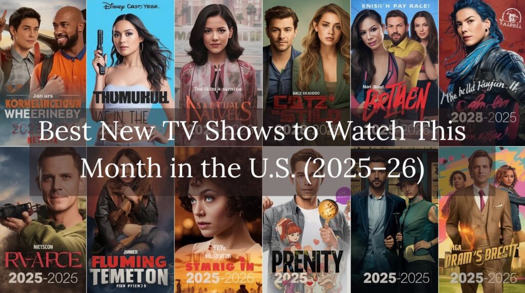 Best New TV Shows to Watch This Month in the U.S. (2025–26 Update)