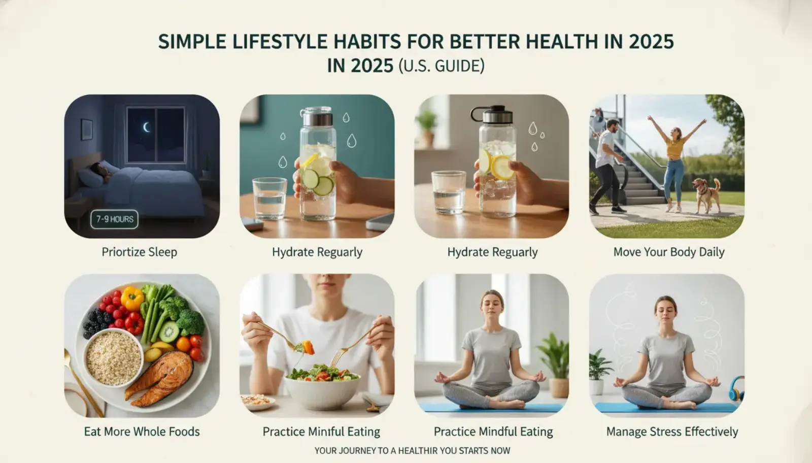 Simple Lifestyle Habits for Better Health in 2025 (U.S. Guide)